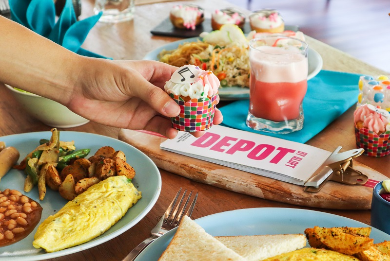 Inflash » Striking Breakfast at Aloft Bali Kuta